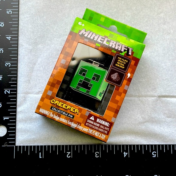 eb games | Toys | Minecraft Collectible Pin Creeper | Poshmark